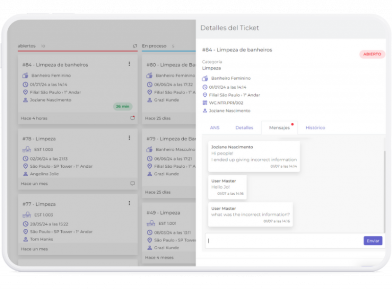 Módulo de Tickets | Deskbee LATAM – workplace